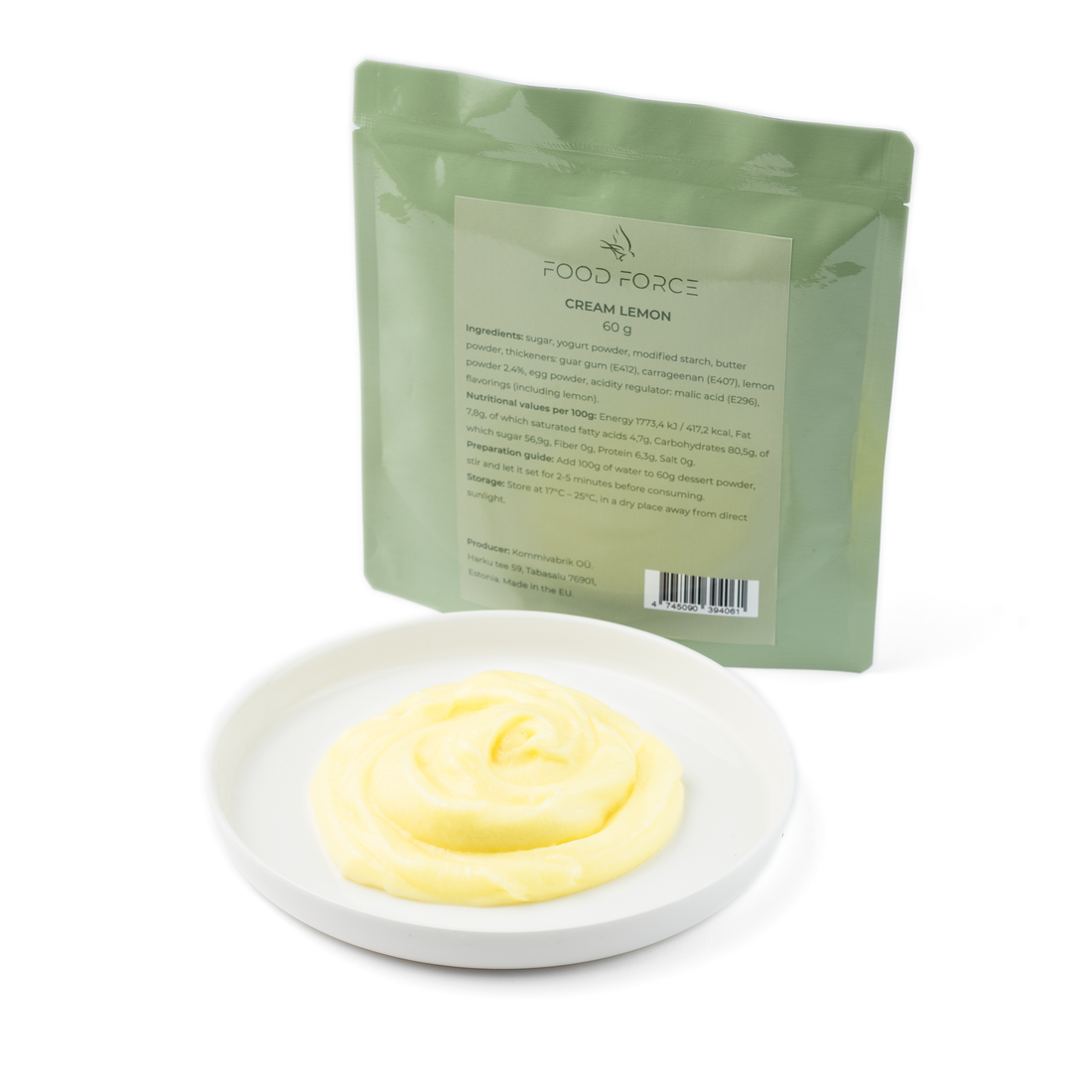 Cream lemon 60g – Food Force