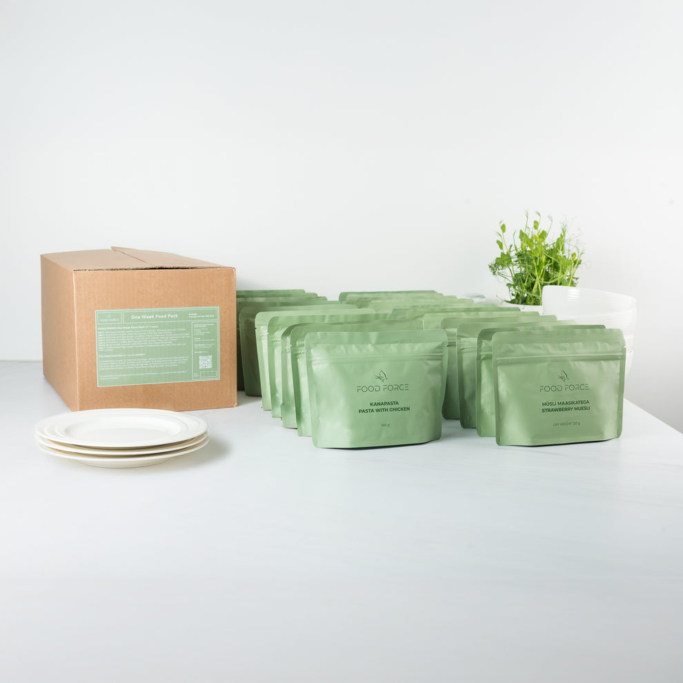 One week food pack (21 meals in a box) – Food Force